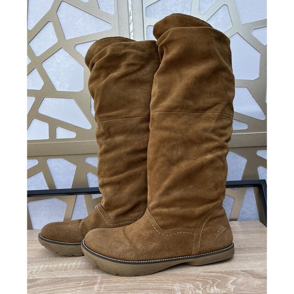 Earth | Shoes | Earth Kalso Swank Cognac Brown Leather Suede Pullon ...